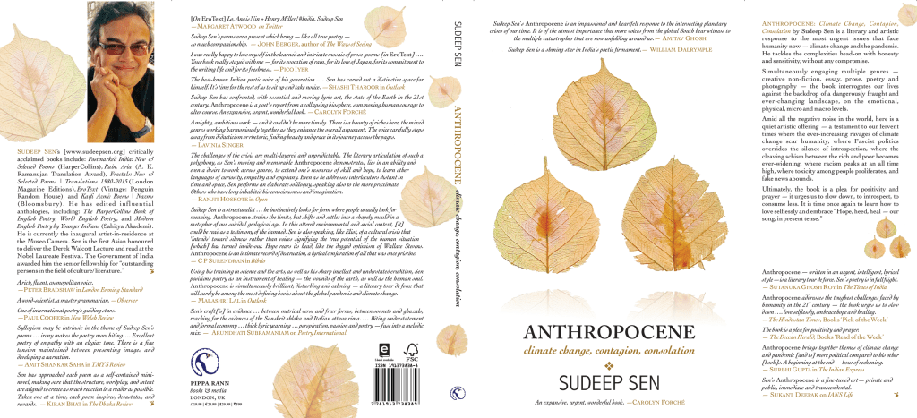 Book Review - Anthropocene: Climate Change, Contagion, Consolation by Sudeep Sen - KITAAB